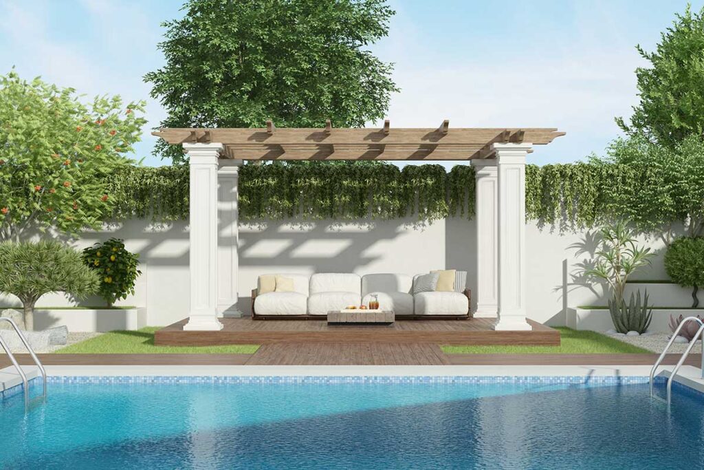 Gazebo Construction Services in Dubai | Pearl Blue Zone